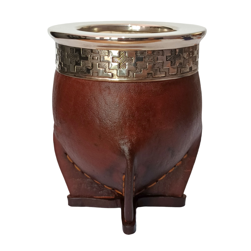 Mate Imperial de Calabaza seleccionada. Forrada en Cuero Premium. Color ...